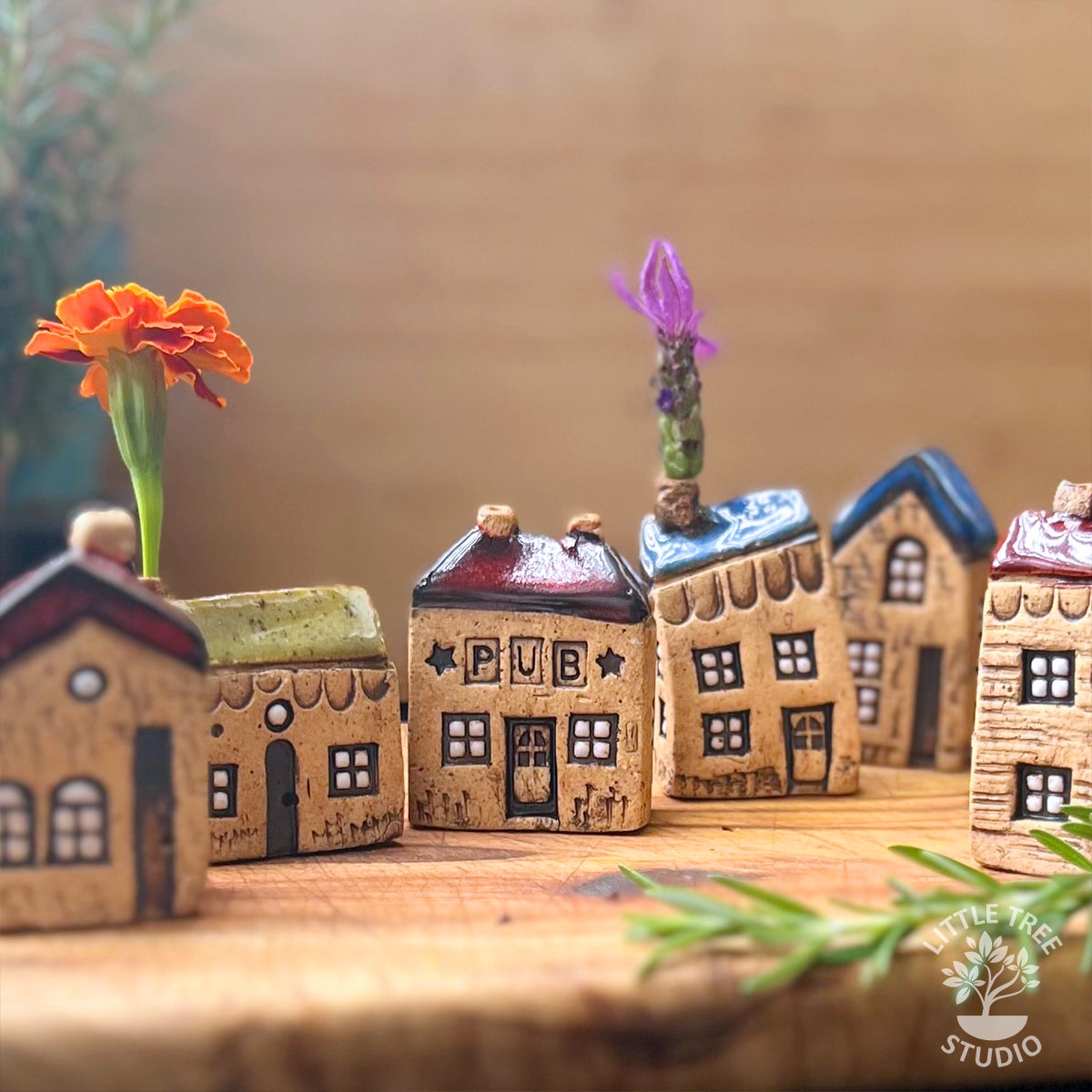 Ceramic Houses | Little Tree Studio